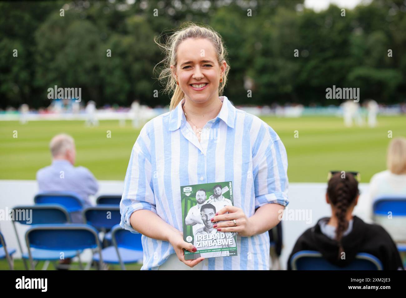 Zimbabwe-born Northern Ireland MLA Kate Nicholl at Stormont pavilionas ...