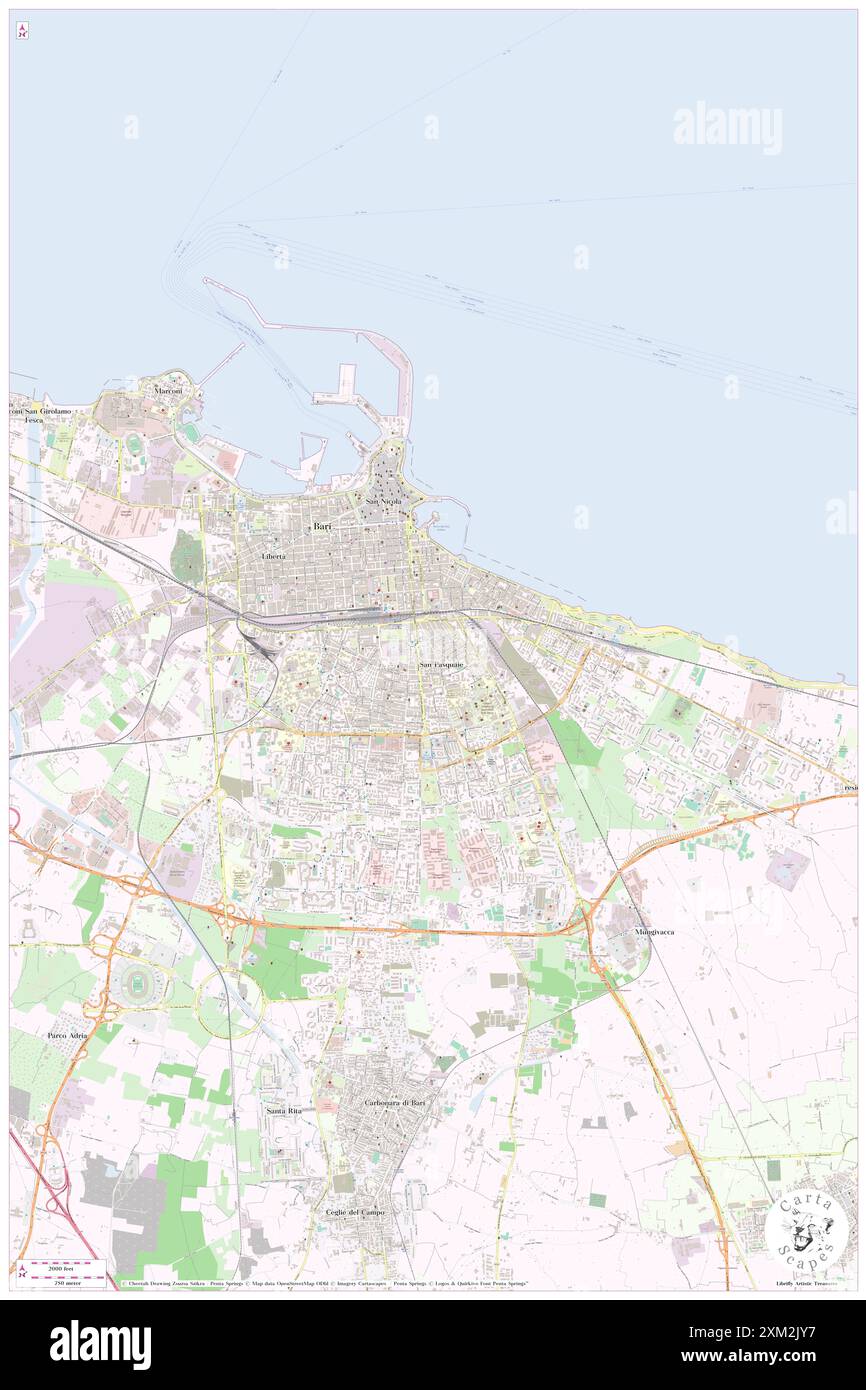Farmacia dott. Carella, Bari, IT, Italy, Apulia, N 41 6' 52'', N 16 52 ...