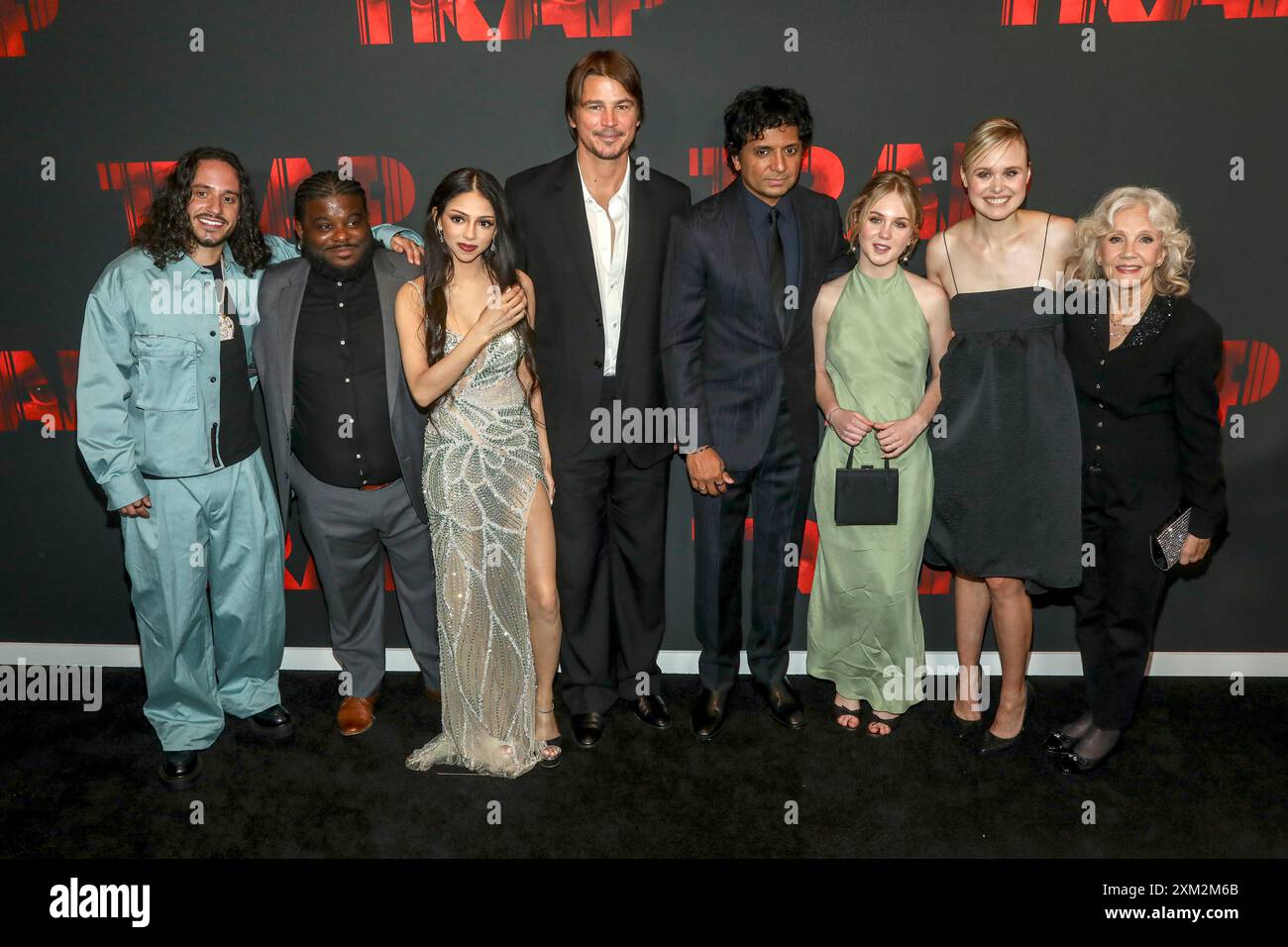 Russell Vitale, from left, Jonathan Langdon, Saleka Shyamalan, Josh ...