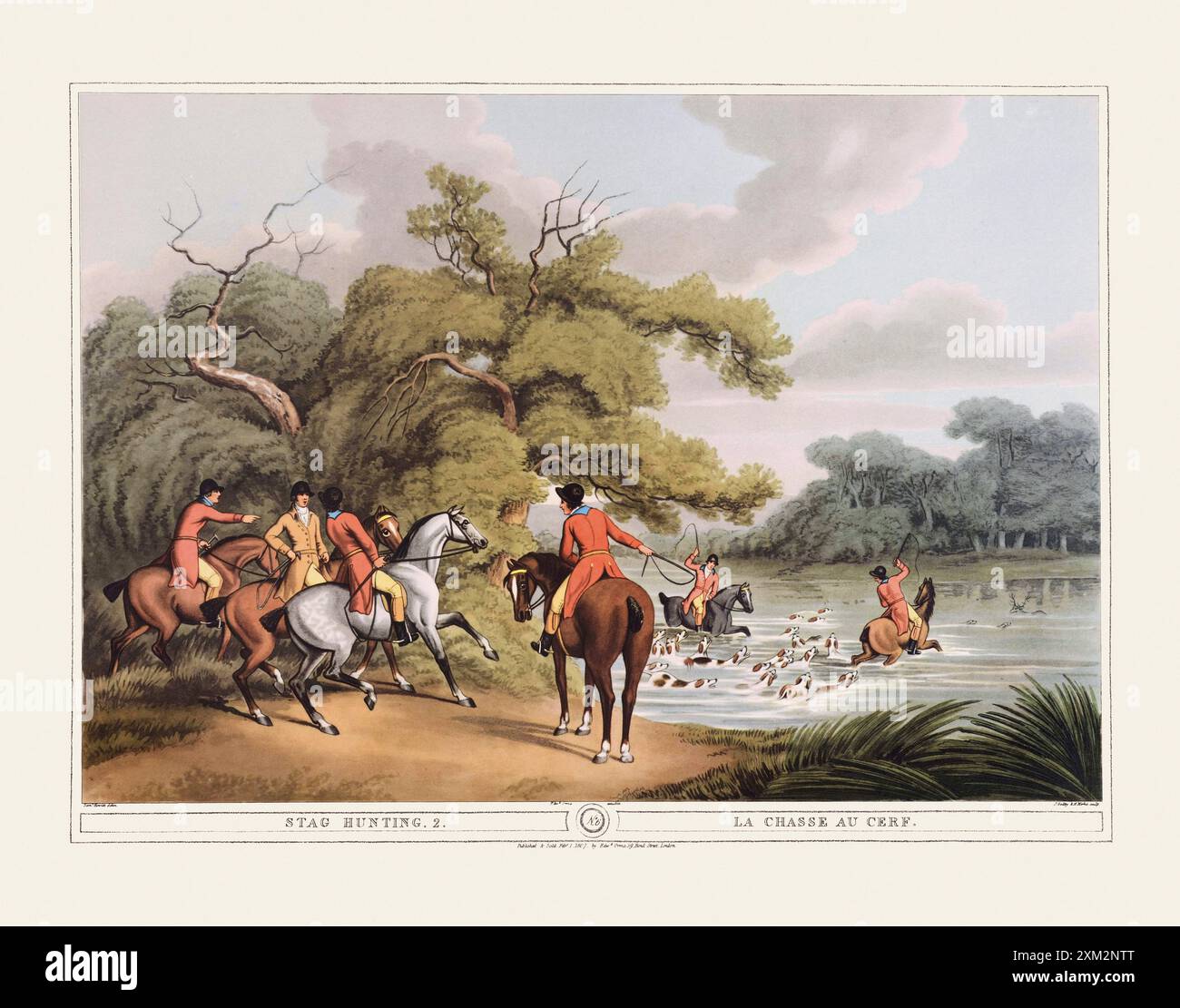 Old hunting scene pheasant hi-res stock photography and images - Alamy