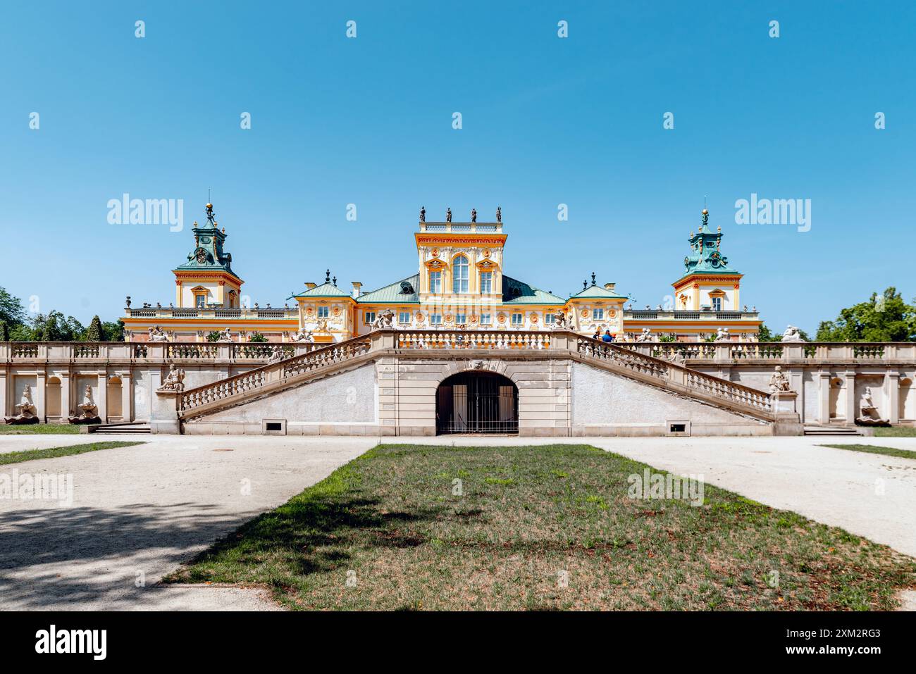 Museum of King Jan III's Palace in Wilanów Stock Photo - Alamy
