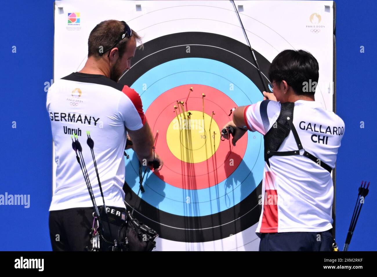 Paris, France. 25th July, 2024. Olympia, Summer Olympics, Paris 2024 ...