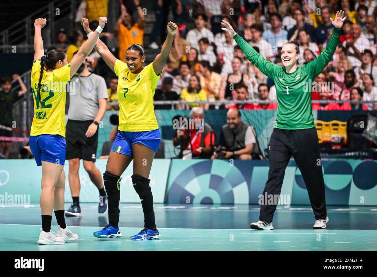 LOPES Jhennifer of Brazil, ARAUJO FROSSARD Tamires of Brazil and ...