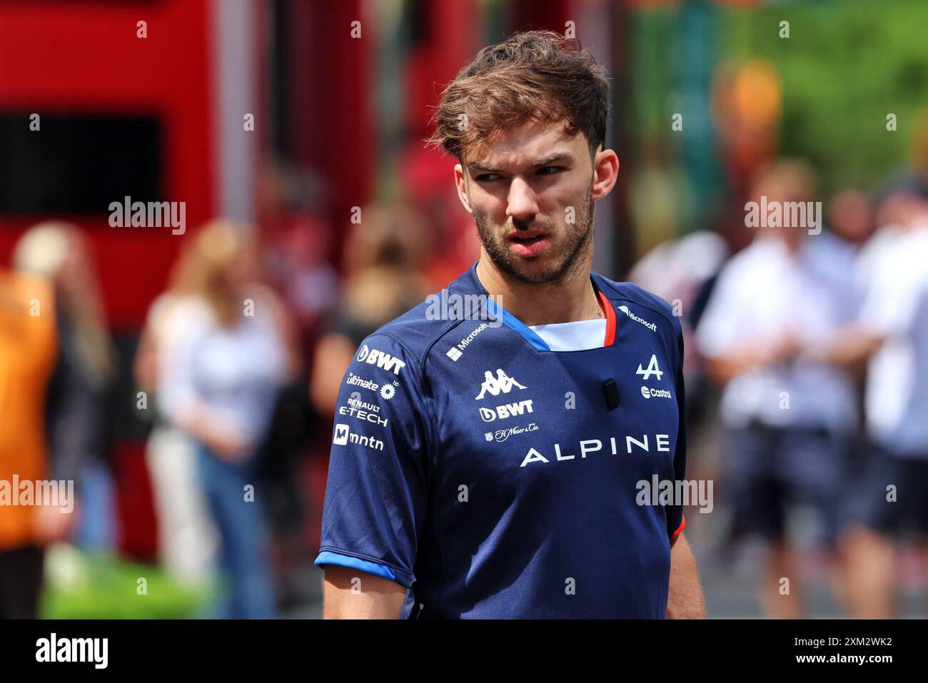 Spa Francorchamps, Belgium. 25th July, 2024. Pierre Gasly (FRA) Alpine ...