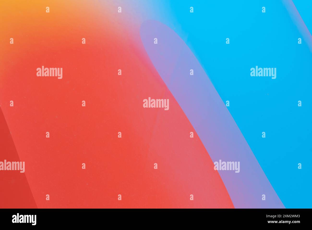 Red and blue abstract design with smooth lines and gradient colors ...