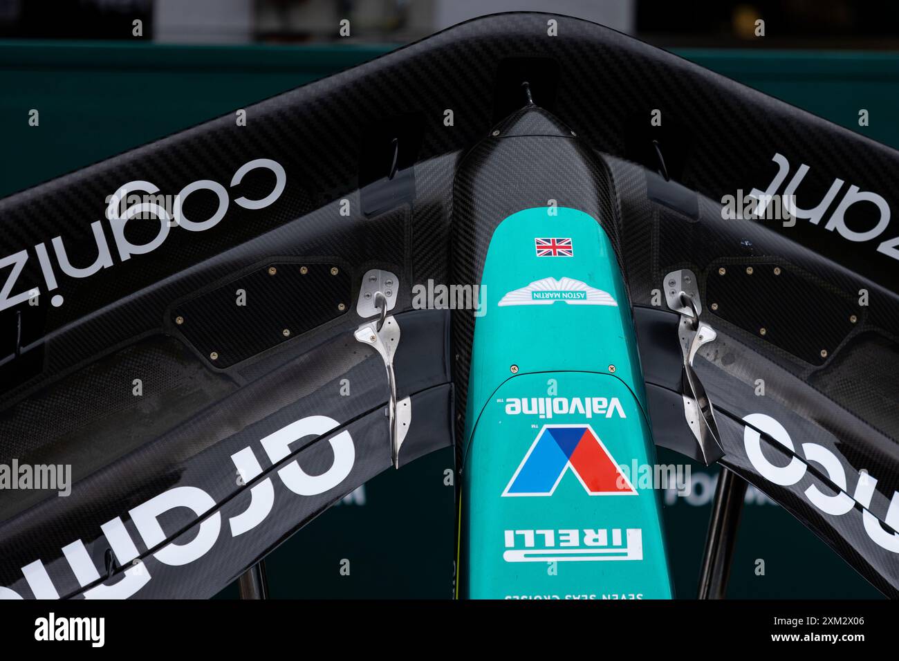 Stavelot, Belgium 25/07/2024, Aston Martin F1 Team AMR23, mechanical ...