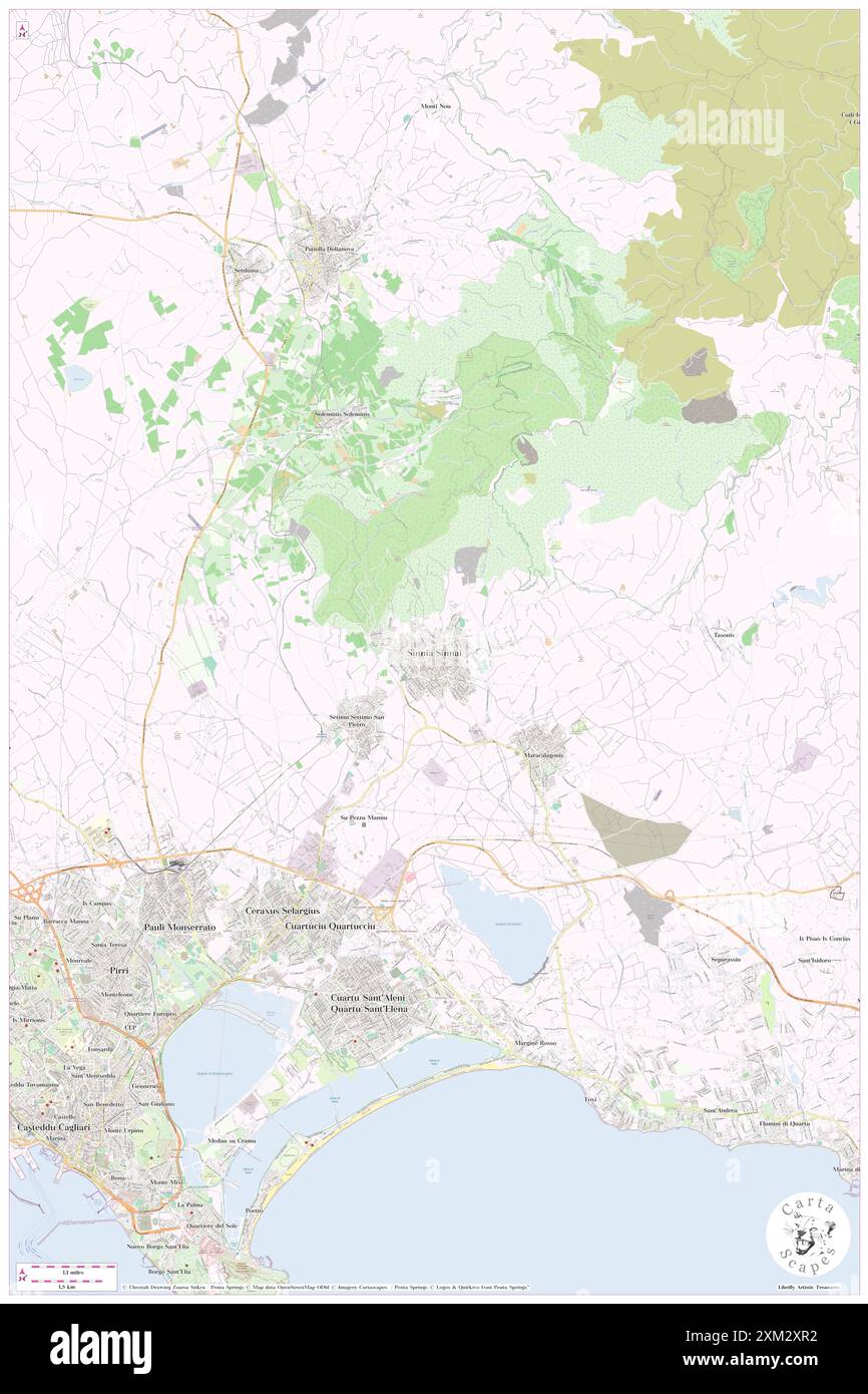 Sinnai, Provincia di Cagliari, IT, Italy, Sardinia, N 39 18' 15'', N 9 ...