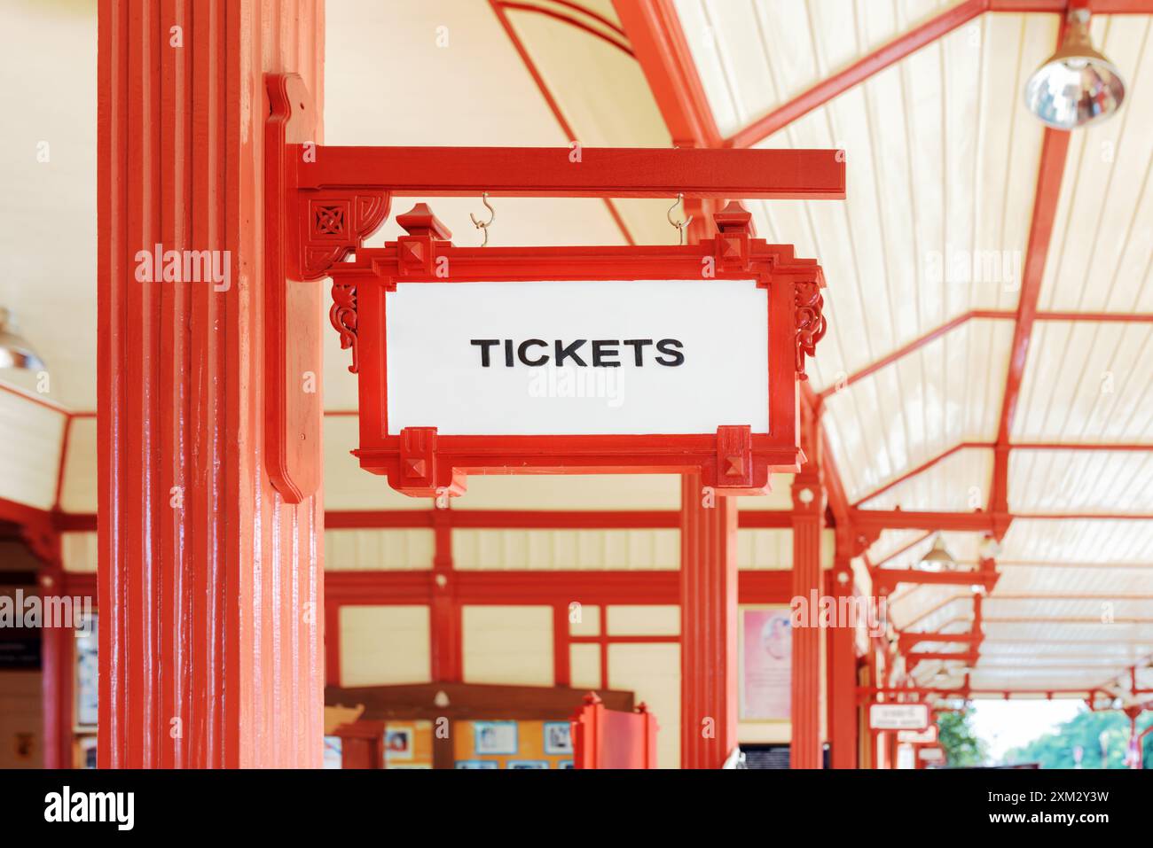 Vintage theater ticket booth hi-res stock photography and images - Alamy