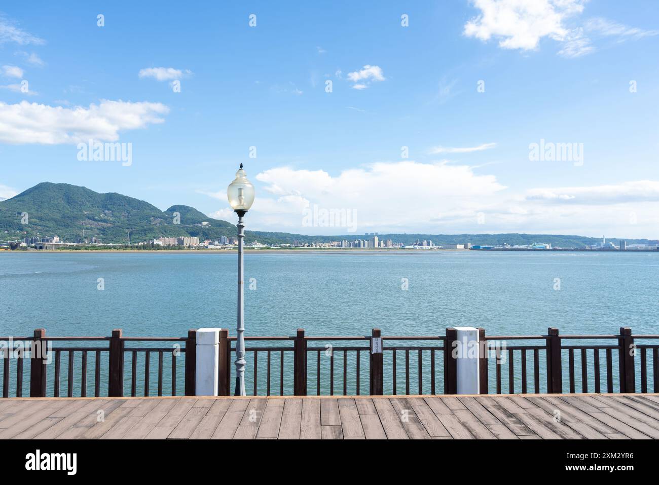 Tamsui Fisherman's Wharf and Bali District in New Taipei City, Taiwan ...