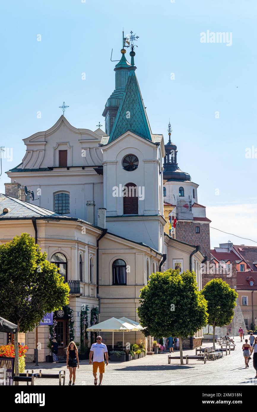 July 24, 2024 Lublin Poland. Photo from the trip. City architecture Stock Photo - Alamy