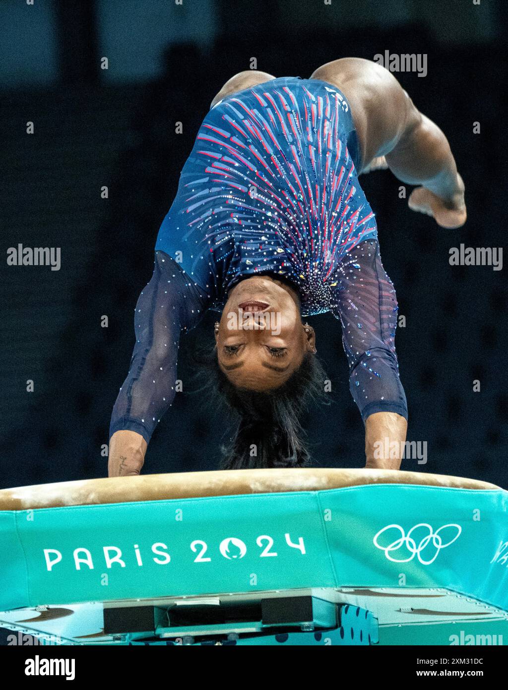Simone biles yurchenko double pike hi-res stock photography and images ...