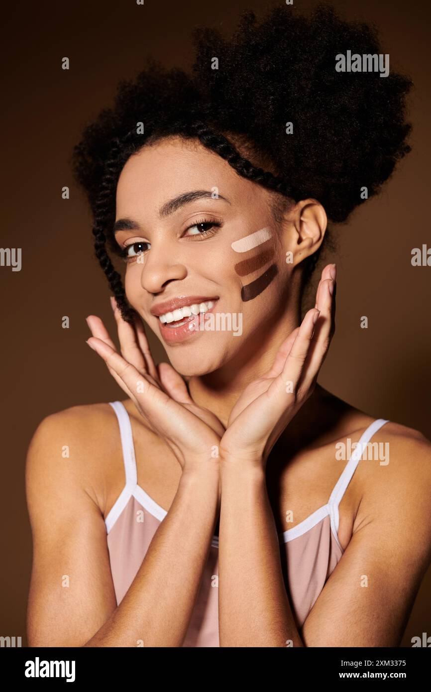 Cheek colors hi-res stock photography and images - Alamy