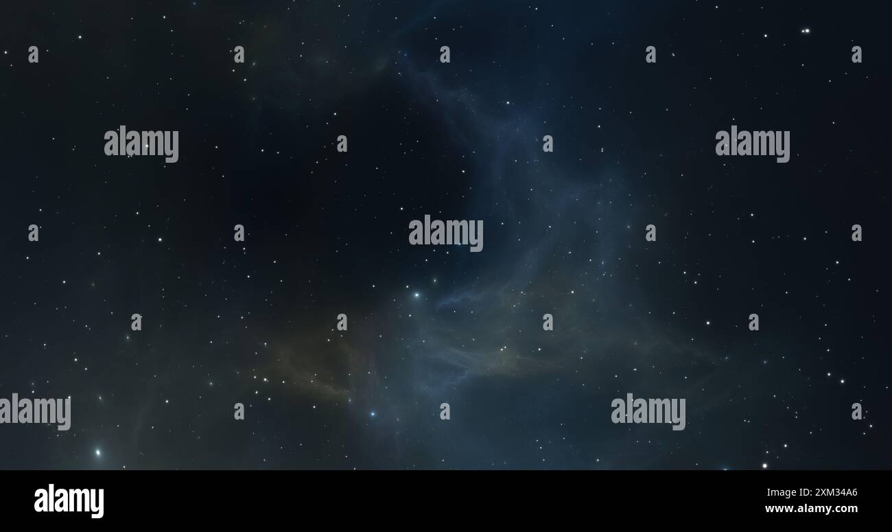 Space background with nebula and shining stars. Giant interstellar ...