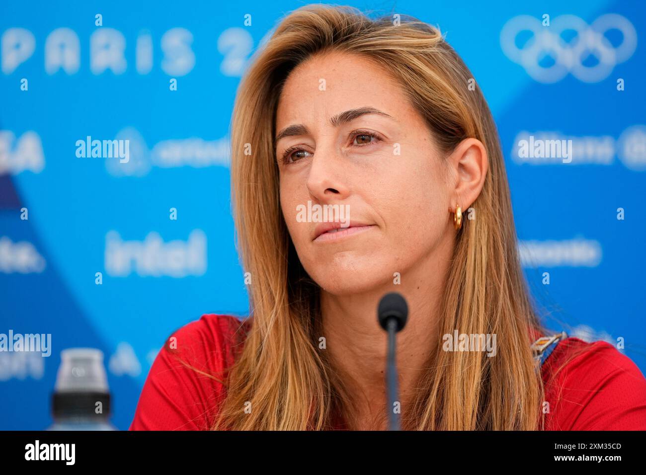 Maria Lopez (ESP) during the Media Day of Spain at COE Zone in ...