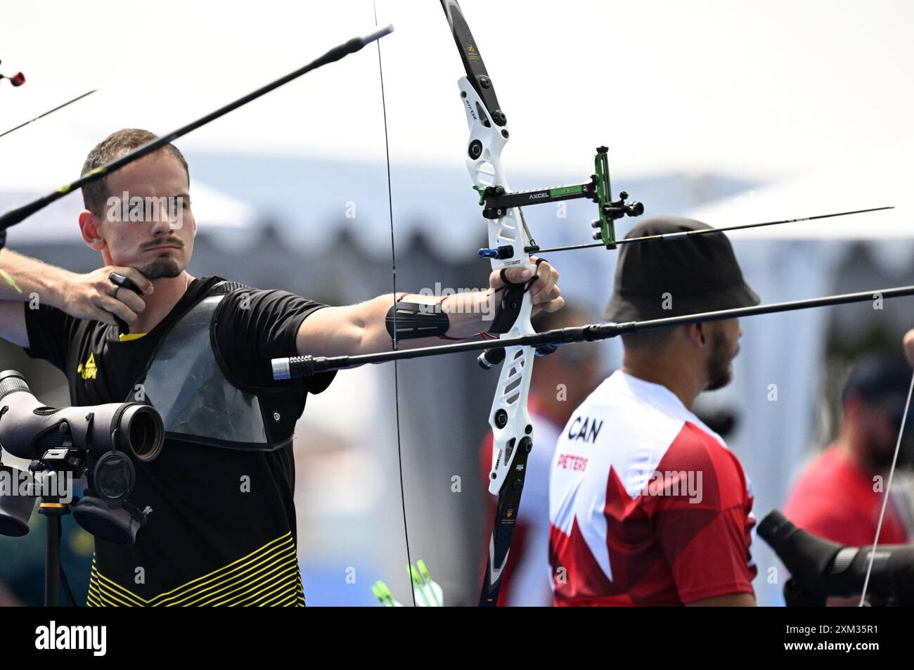 Paris-France, July 25, 2024, Archery, Brazilian and current champion ...