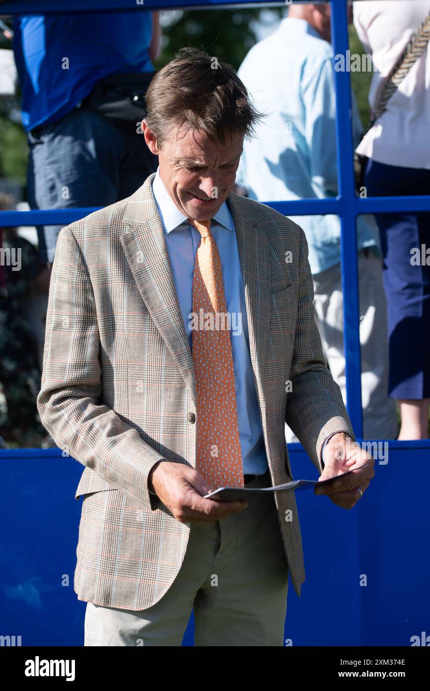 Windsor, Berkshire, UK. 22nd July, 2024. Trainer and retired jockey ...