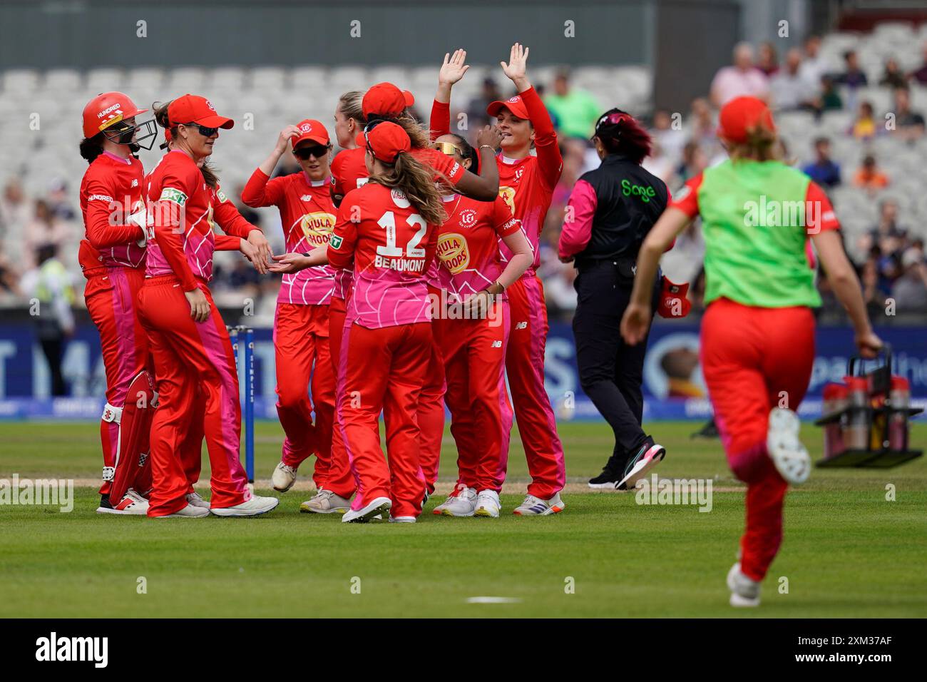 Old Trafford, Machester UK. Thursday 25th July, 2024. The Hundred ...