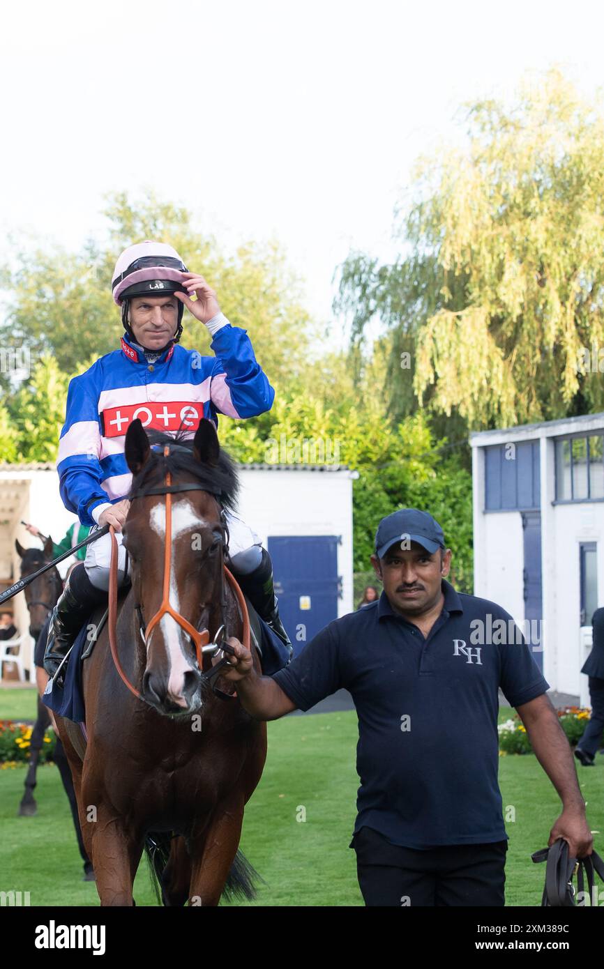 Windsor, Berkshire, UK. 22nd July, 2024. Horse Houstonn ridden by ...