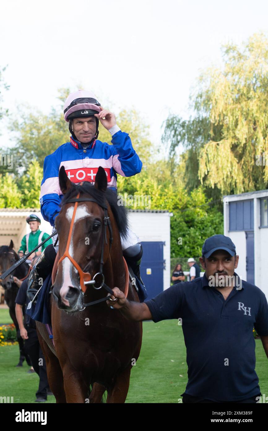 Windsor, Berkshire, UK. 22nd July, 2024. Horse Houstonn ridden by ...