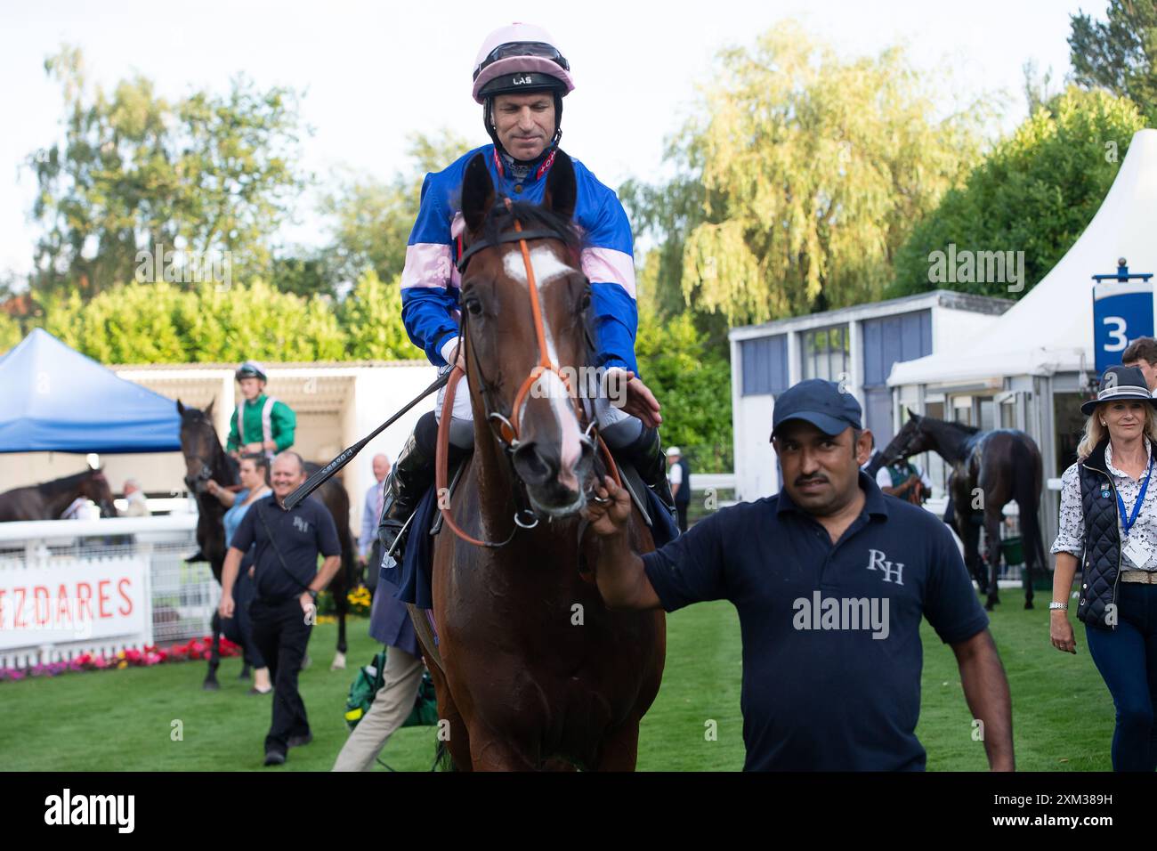 Windsor, Berkshire, UK. 22nd July, 2024. Horse Houstonn ridden by ...