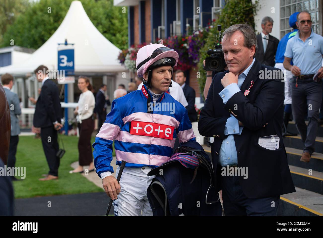 Windsor, Berkshire, UK. 22nd July, 2024. Horse Houstonn ridden by ...