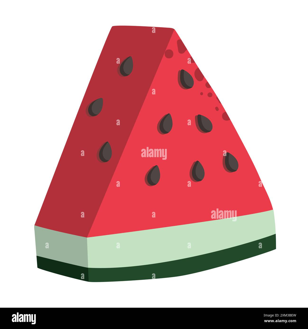 Watermelon slice vector vectors hi-res stock photography and images - Alamy