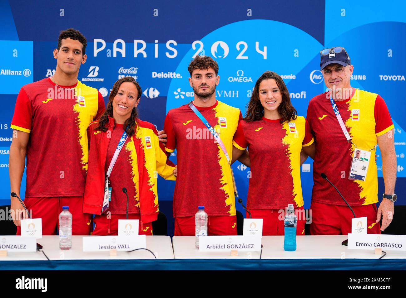 Hugo Gonzalez (ESP), Jessica Vall (ESP), Arbidel Gonzalez (ESP), Emma ...