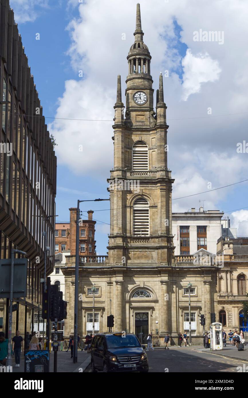 Tron Church, Nelson Mandela Place, Glasgow ,Scotland, UK Stock Photo ...
