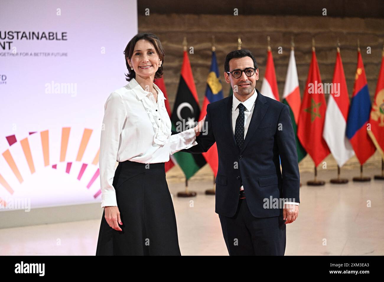 Paris, France. 25th July, 2024. France's Minister for Sports and ...
