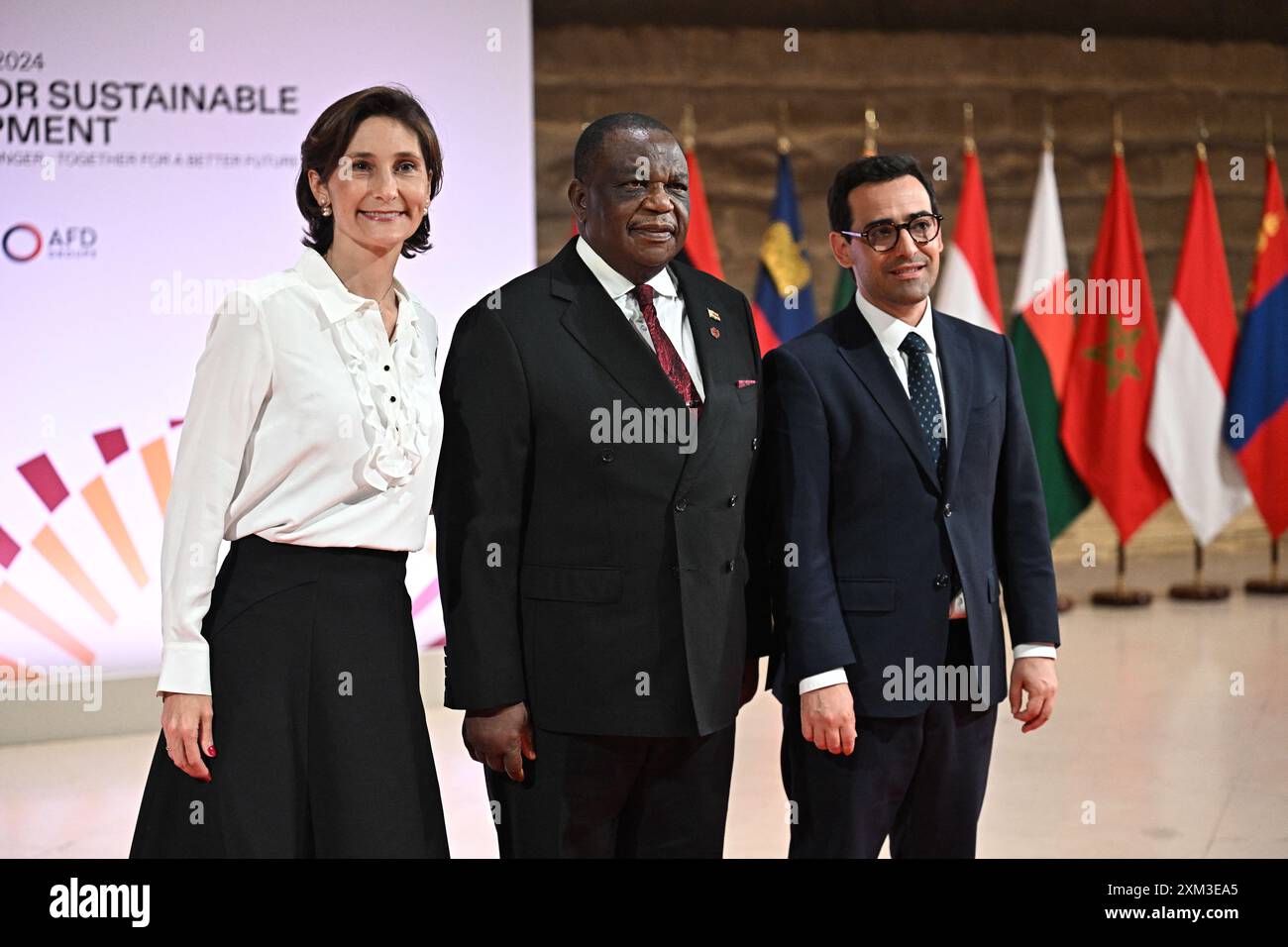 Paris, France. 25th July, 2024. France's Minister for Sports and ...