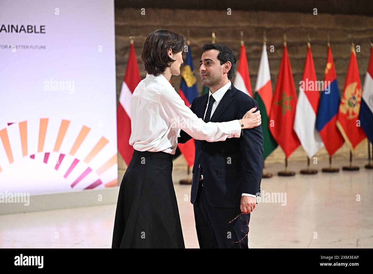 Paris, France. 25th July, 2024. France's Minister for Sports and ...