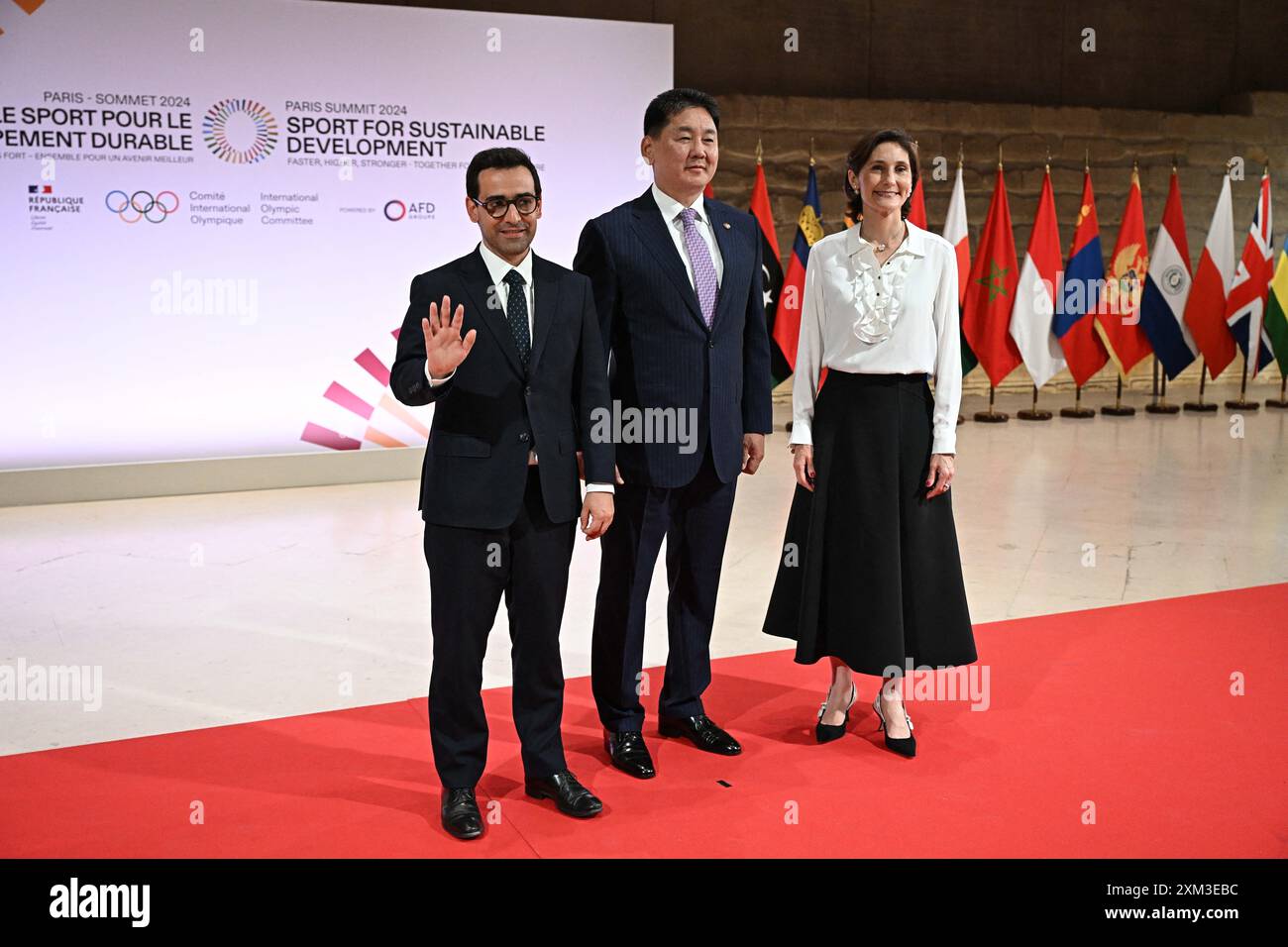 Paris, France. 25th July, 2024. Foreign and European Affairs Minister ...