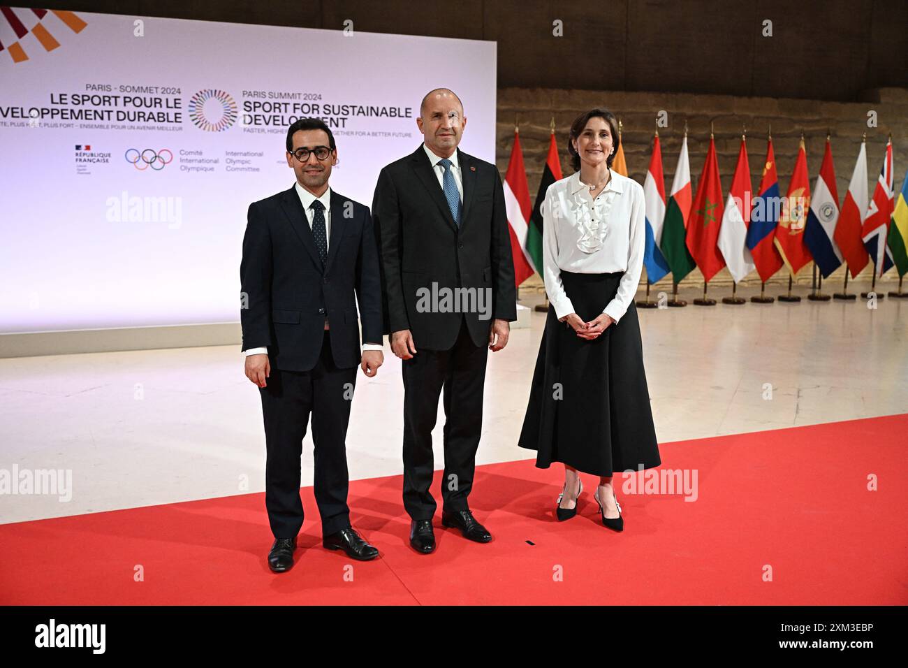 Paris, France. 25th July, 2024. Foreign and European Affairs Minister ...