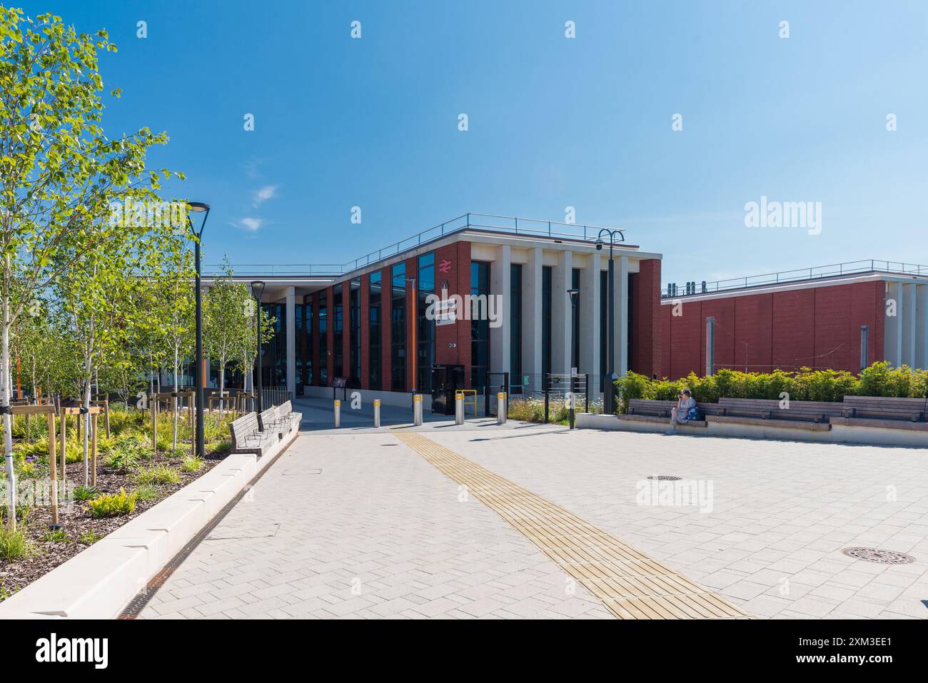 The new University Station at University of Birmingham opened in 2024 ...
