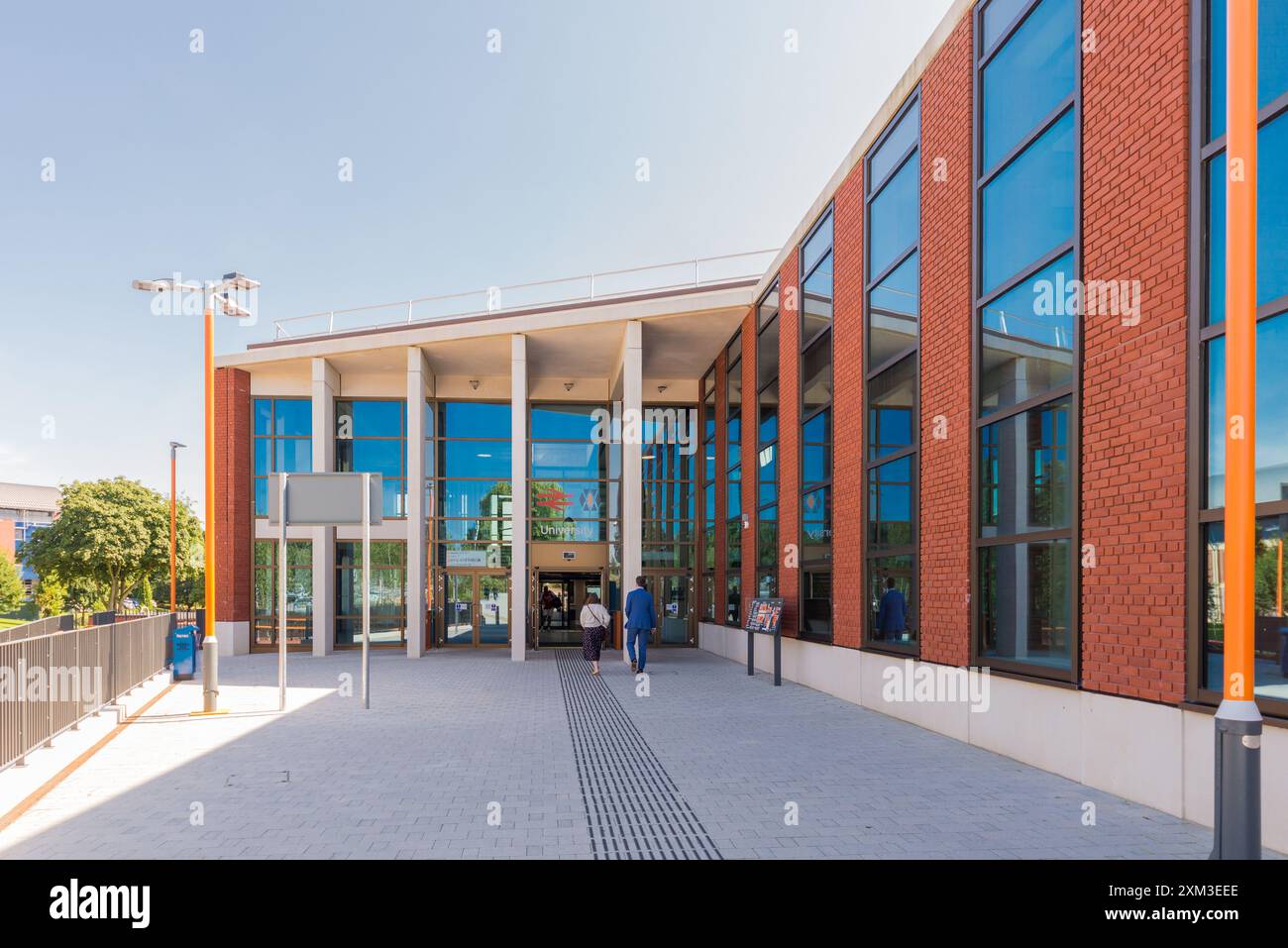 The new University Station at University of Birmingham opened in 2024 ...