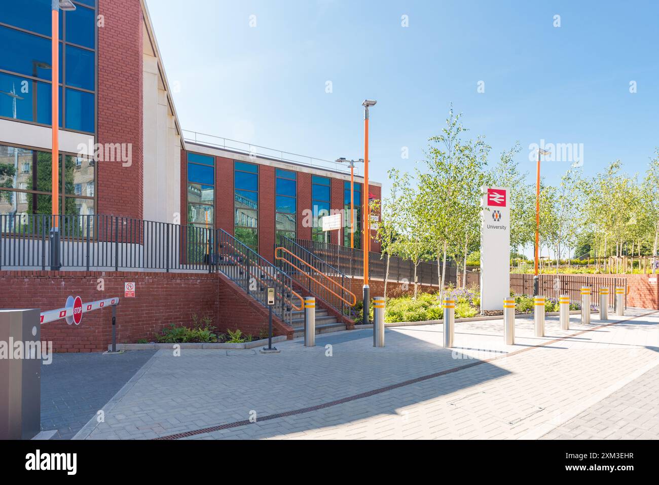 The new University Station at University of Birmingham opened in 2024 ...