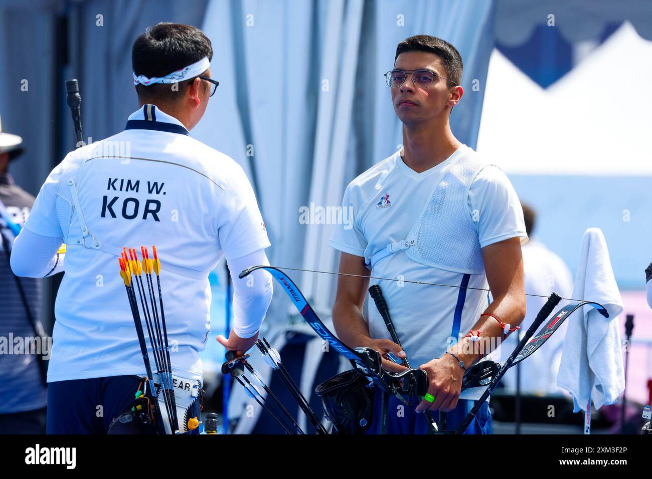 CHIRAULT Thomas of France Men's Individual Ranking Round Archery during ...