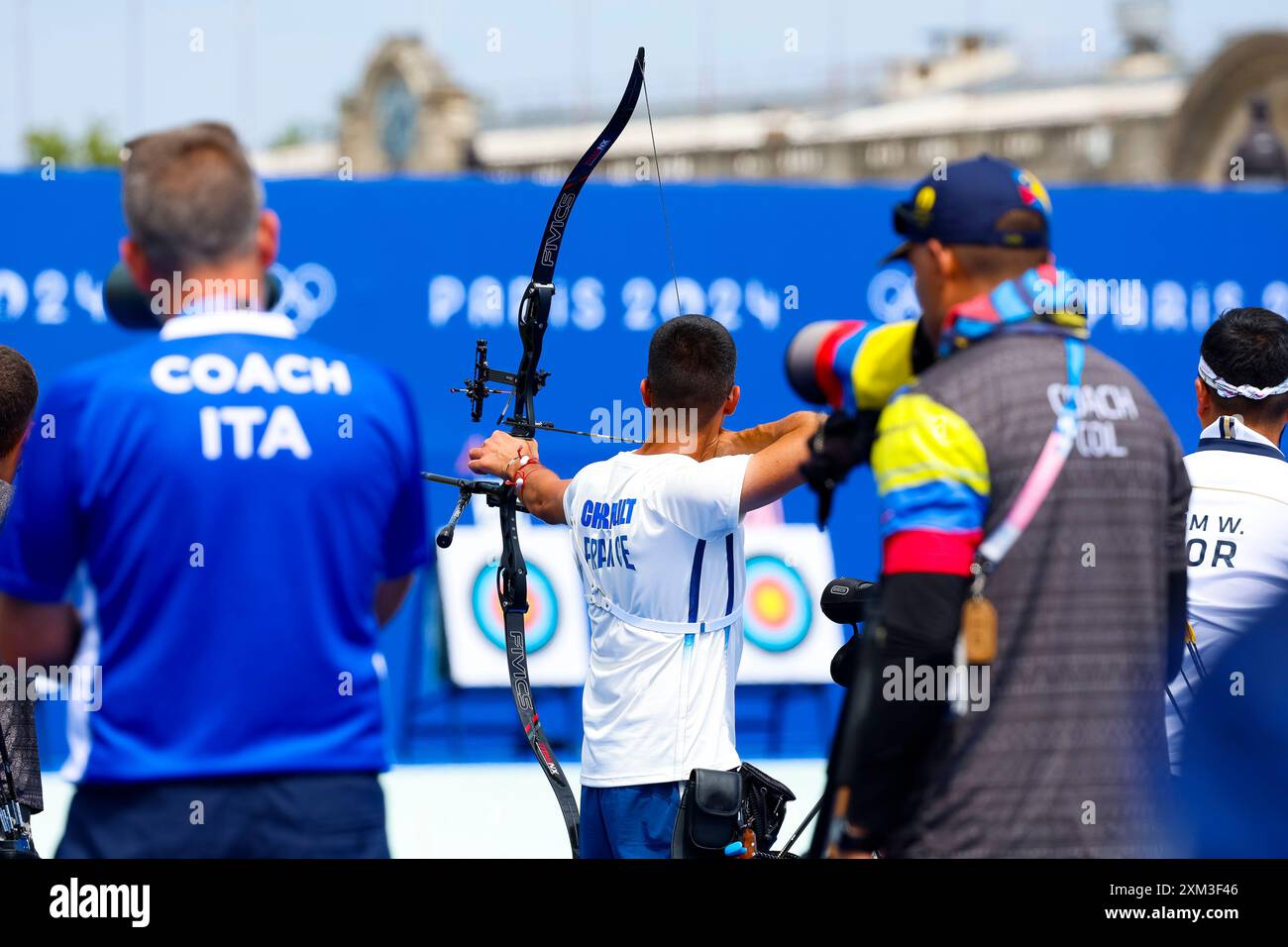 CHIRAULT Thomas of France Men's Individual Ranking Round Archery during ...