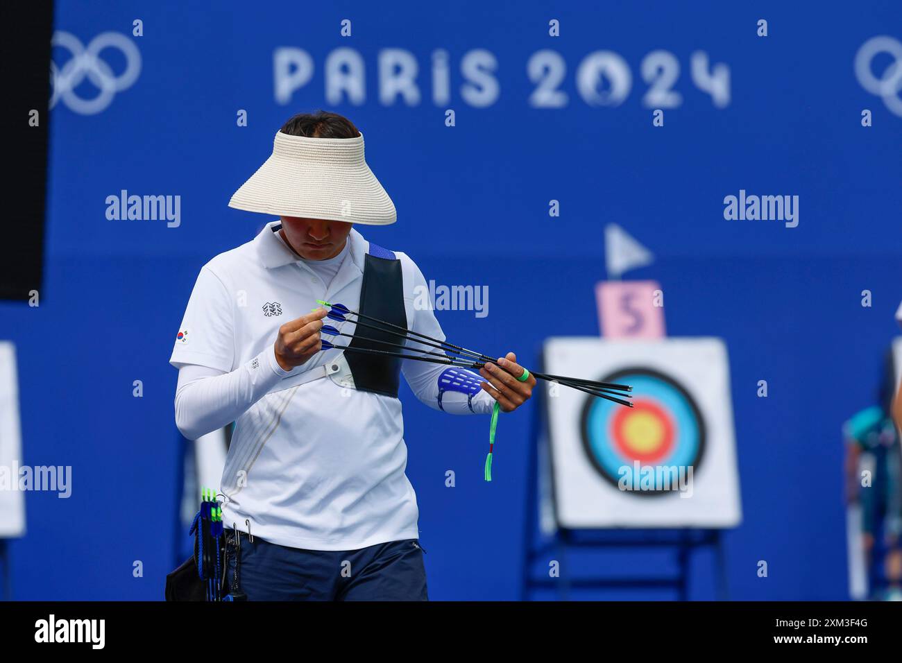 LEE Wooseok of Republic of Korea Men's Individual Ranking Round Archery ...