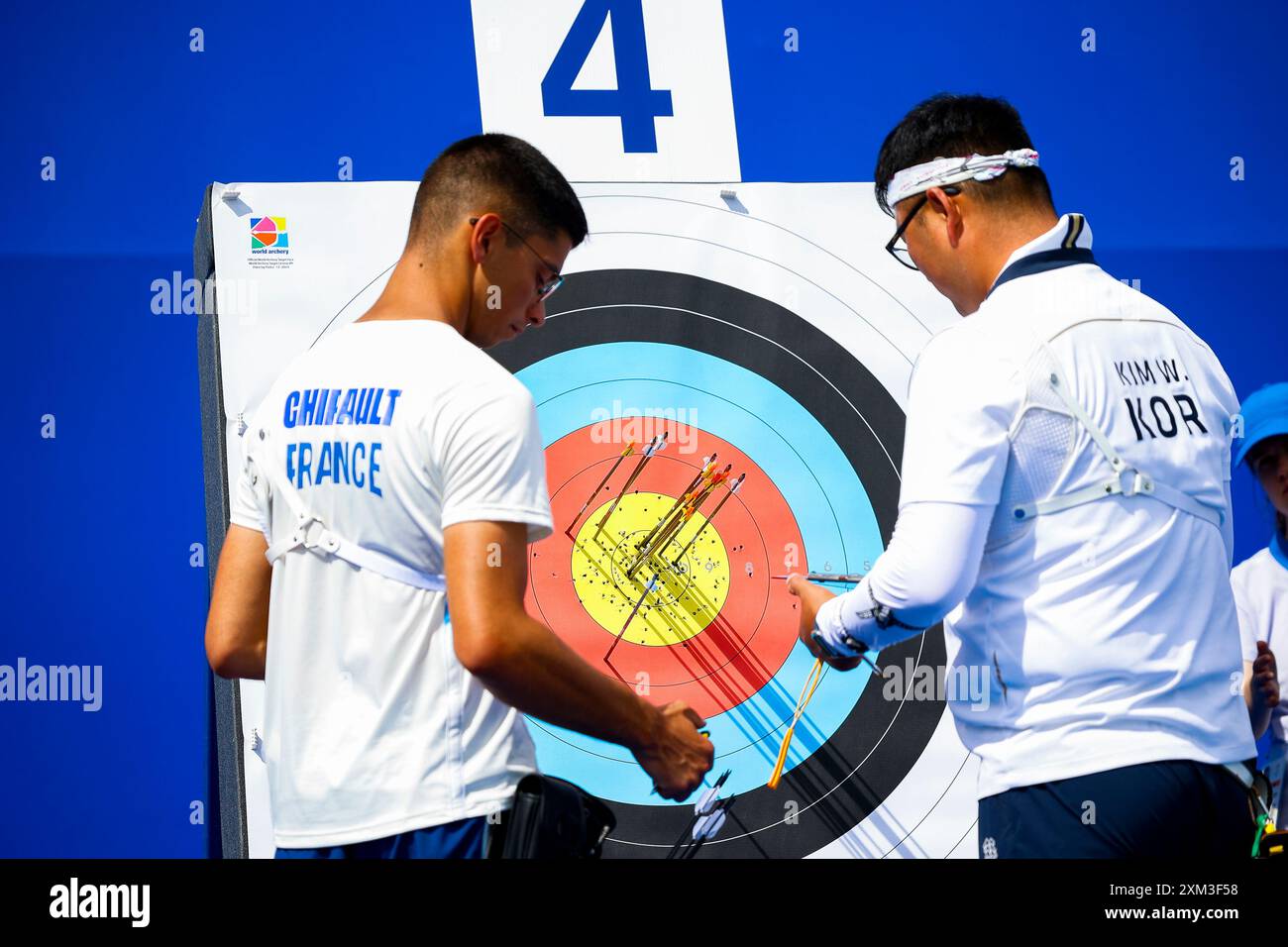 CHIRAULT Thomas of France, KIM Woojin of Republic of Korea, Men's ...