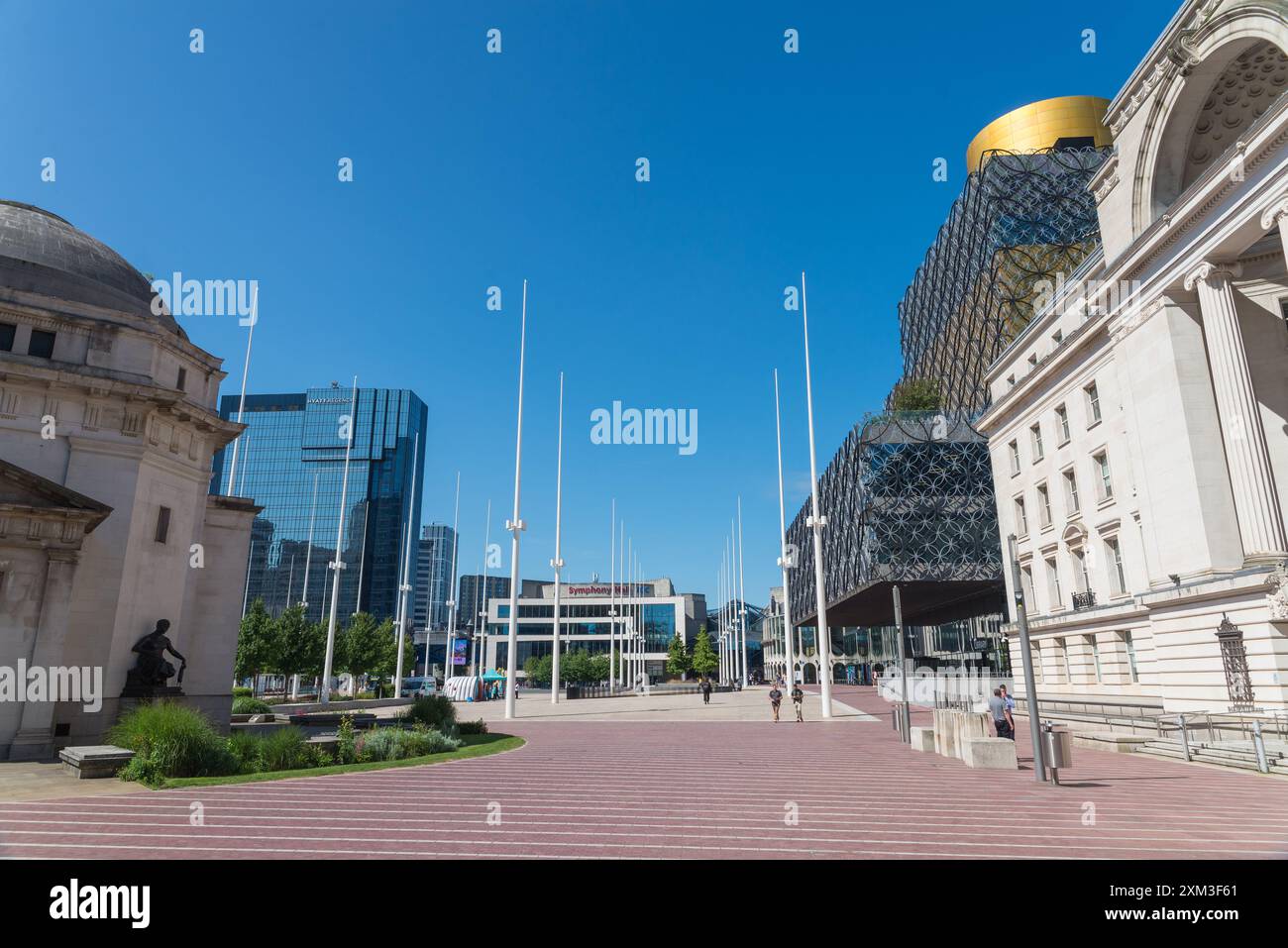 Centenary Square in Birmingham City Centre Stock Photo - Alamy