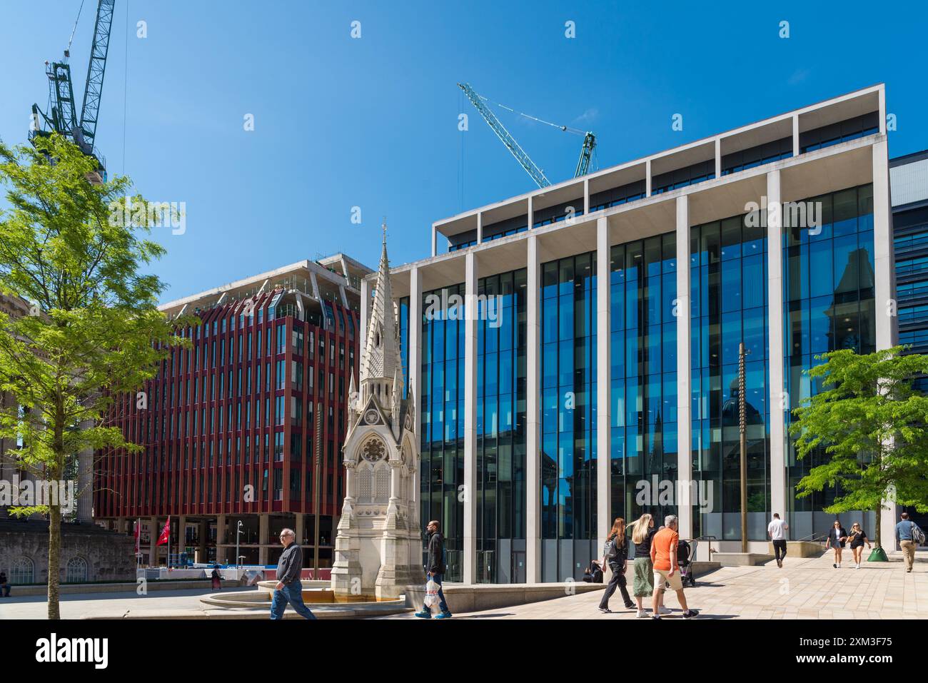 Chamberlain Square in Birmingham city centre Stock Photo - Alamy