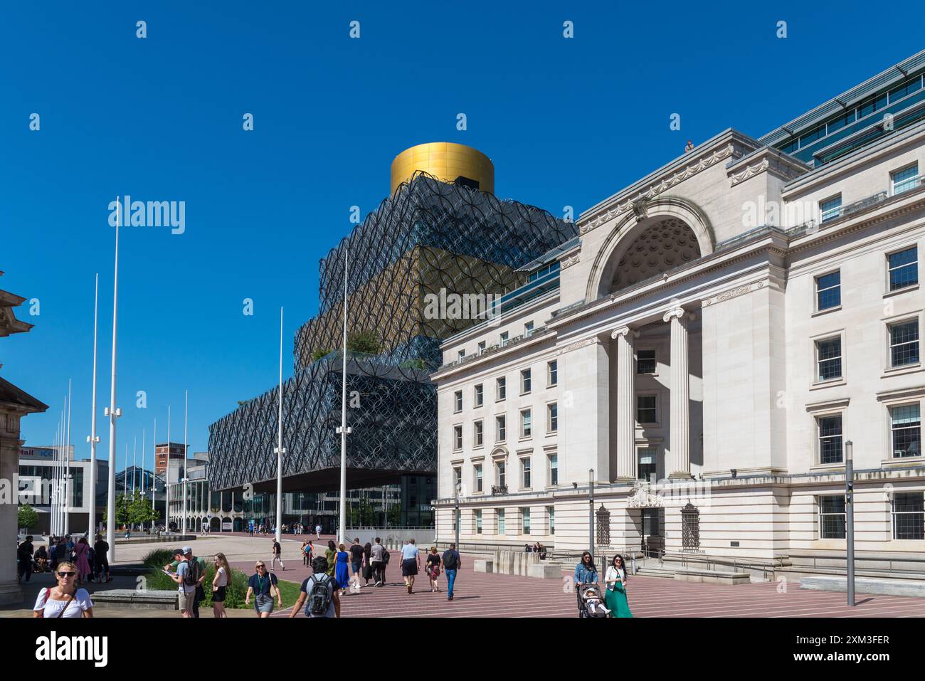 Centenary Square in Birmingham City Centre Stock Photo - Alamy
