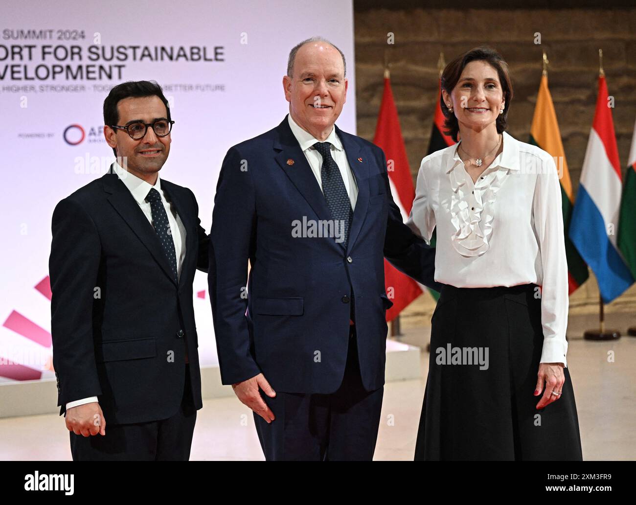 Paris, France. 25th July, 2024. France's Minister for Foreign and ...