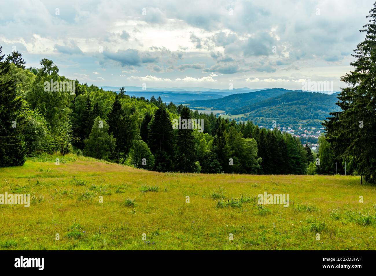 A short walk on the edge of the Thuringian Forest to Hallenburg Castle ...