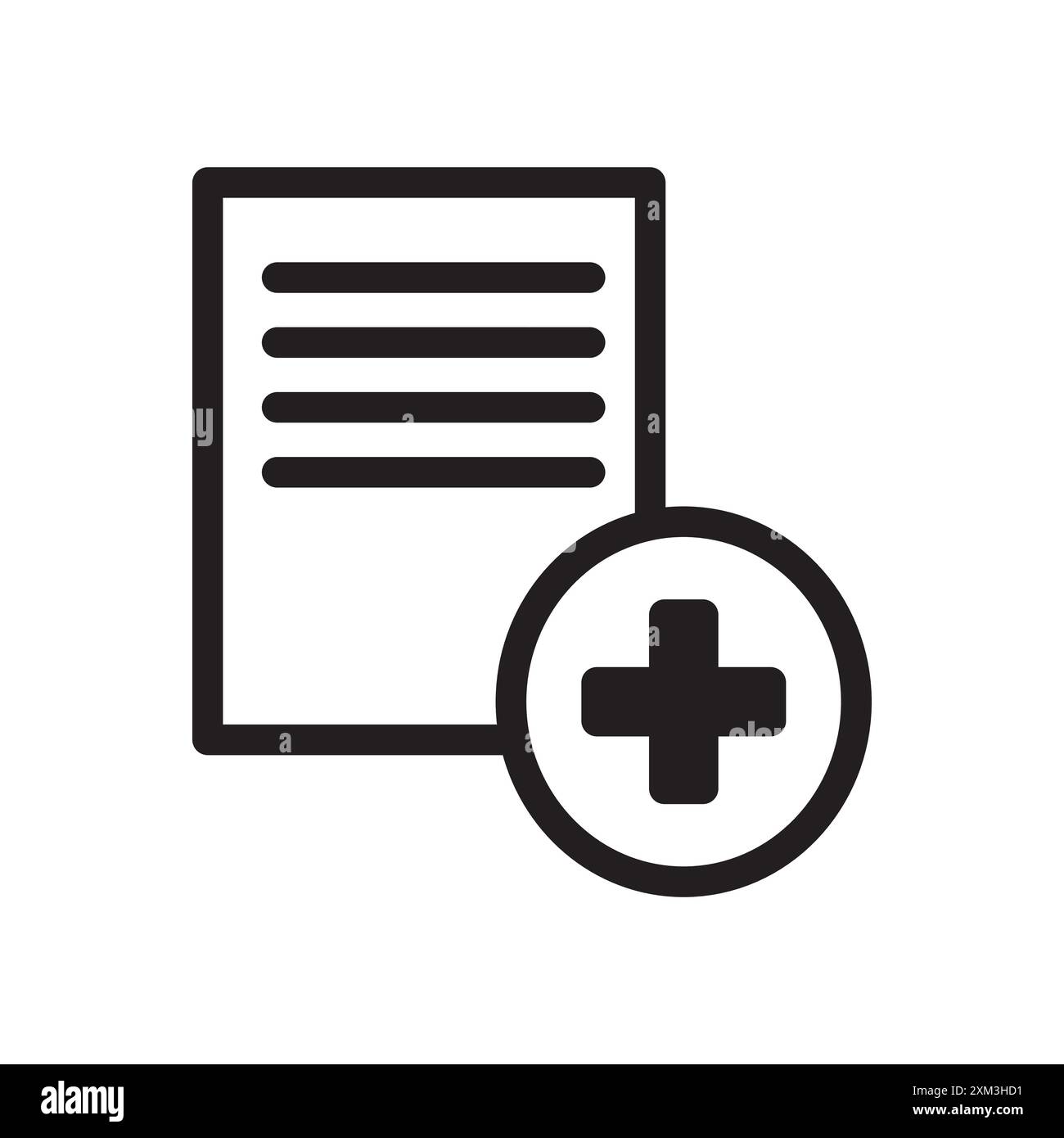 Add new icon Black line art vector in black and white outline set ...