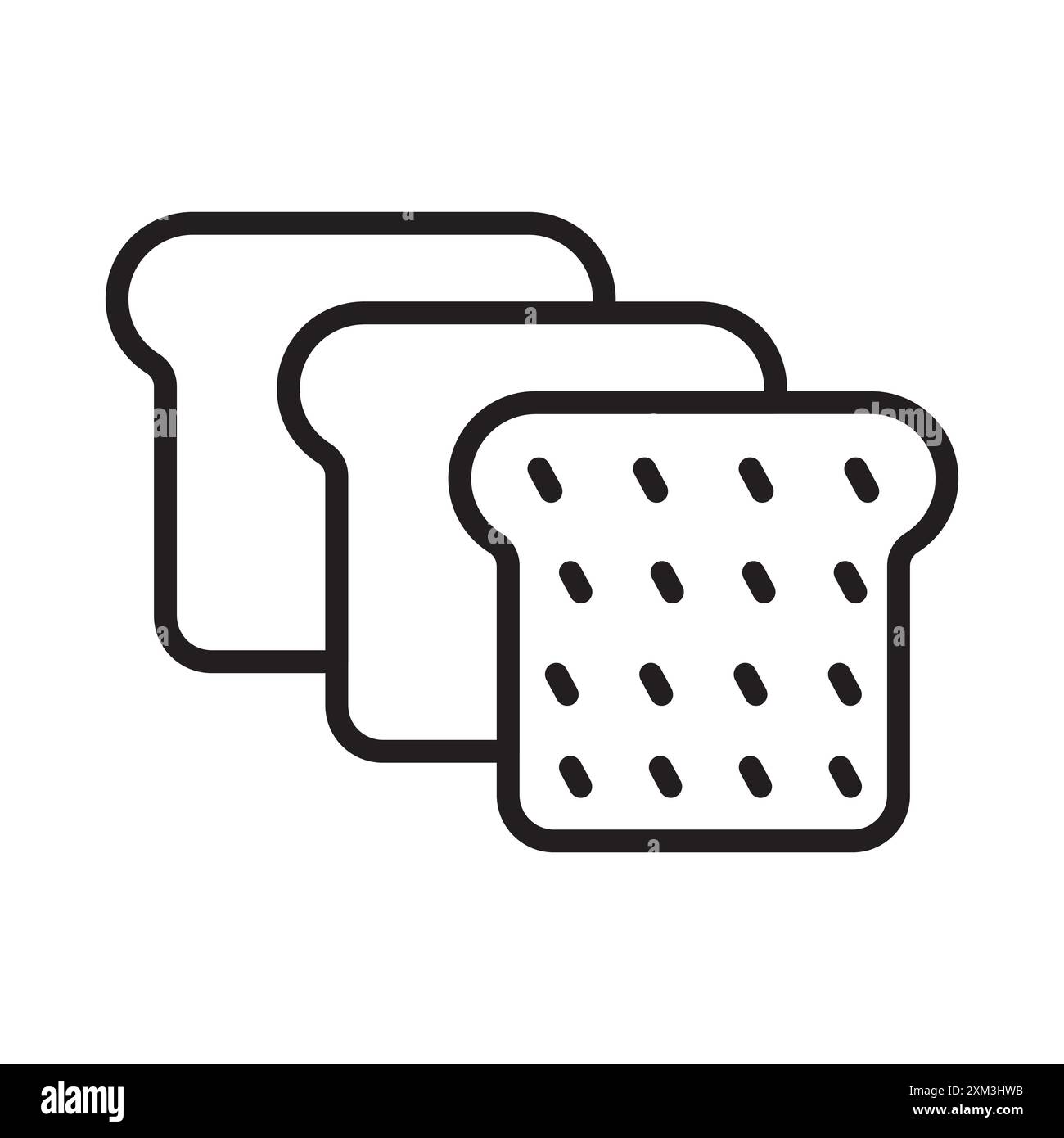 White sandwich silhouette hi-res stock photography and images - Alamy