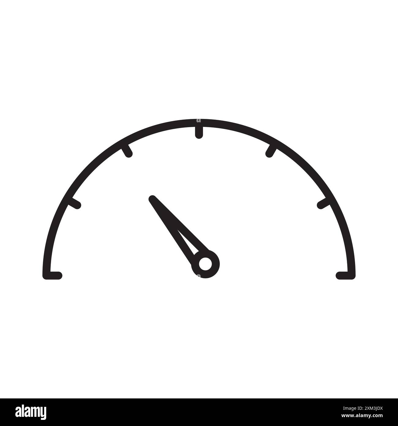 Car speedometer icon Black line art vector in black and white outline set collection sign Stock ...