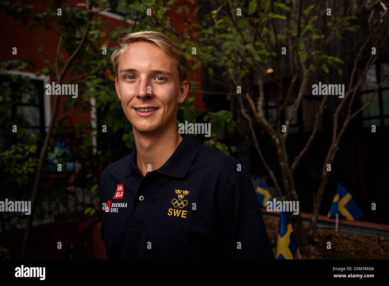 Paris, France. 25th July, 2024. 240725 Jonatan Hellvig of the Swedish ...