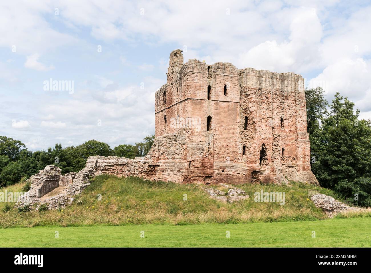 Norham Castle, Norham, Northumberland, England, UK Stock Photo - Alamy